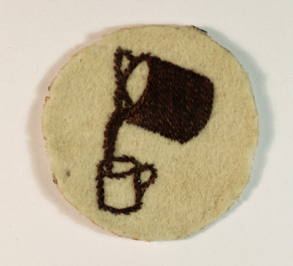 287 COMPANY (ARMY TRANSPORT) R.A.S.C. WW2 Formation Sign Badge – RARE ...