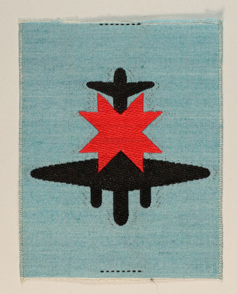 8th ANTI-AIRCRAFT Division WW2 Woven Silk Formation Sign Badge – BROUGH ...