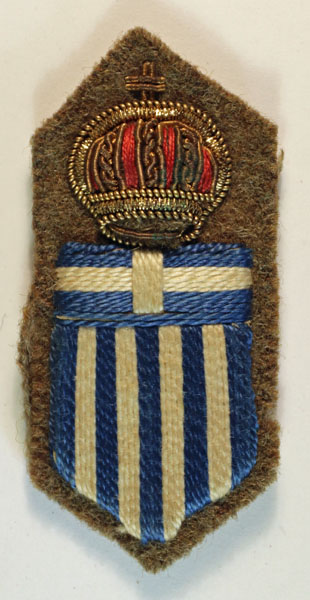 British Military Mission To Greece Formation Sign Badge — Lot No. 4645 ...
