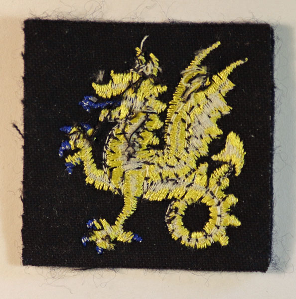 43rd (Wessex) Division WW2 Embroidered Felt Formation Sign Badge ...