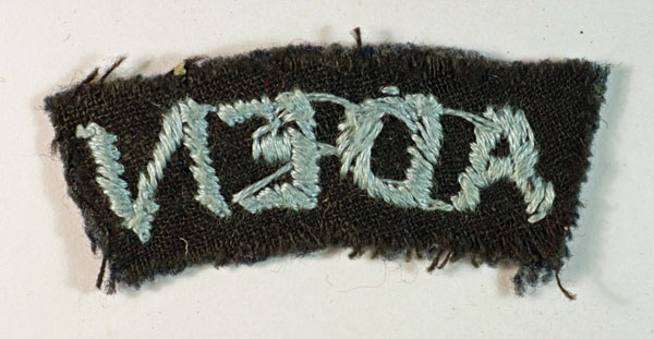 ADEN – R.A.F. WW2 Embroidered Nationality Shoulder Title Badge – SCARCE ...