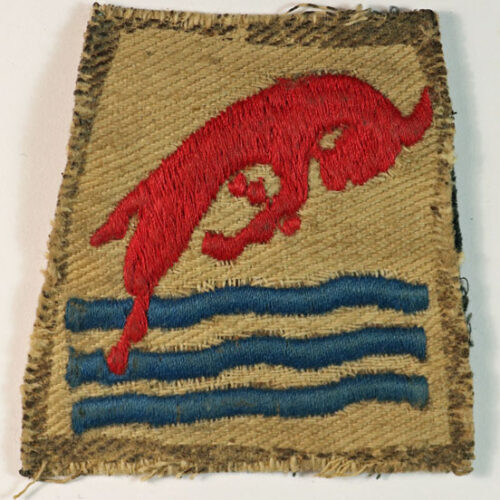 DODECANESE FORCE WW2 Embroidered Cloth Formation Sign Badge – RARE ...