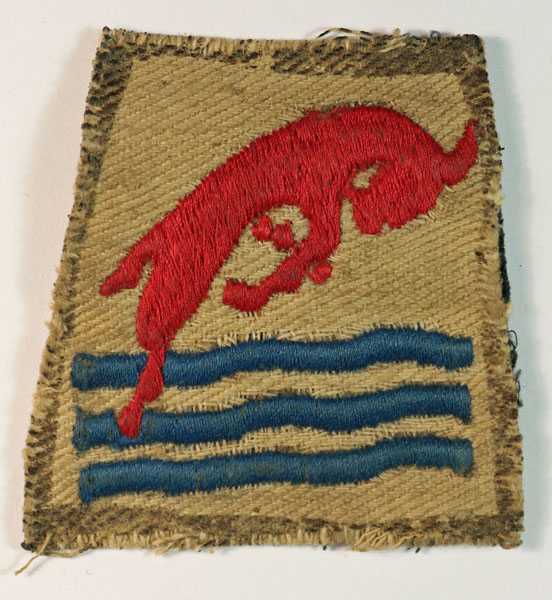 DODECANESE FORCE WW2 Embroidered Cloth Formation Sign Badge – RARE ...