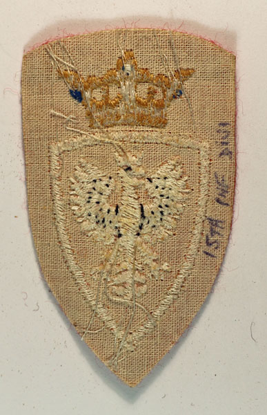 POLISH OFFICERS SERVING WITH R.W.A.F.F. WW2 Formation Badge — Lot No ...