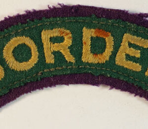 1st Bttn. BORDER Regiment WW2 Shoulder Title Badge Serving With 1st ...