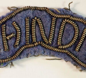 CHINDIT WW2 Bullion Embroidered Shoulder Title Badge – SCARCE — Lot No ...