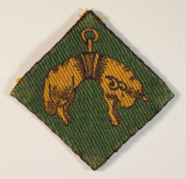 EAST & WEST RIDING DISTRICT WW2 Printed Formation Sign Badge – CALICO ...