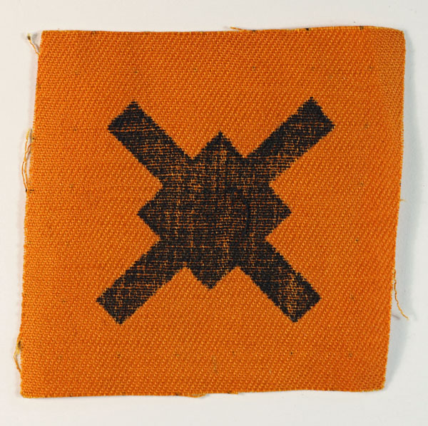18th INFANTRY DIVISION WW2 Printed Cloth Formation Sign Badge – CALICO ...