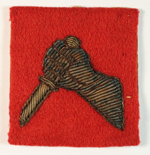 19th Indian Division WW2 Bullion Embroidered Formation Badge — Lot No ...