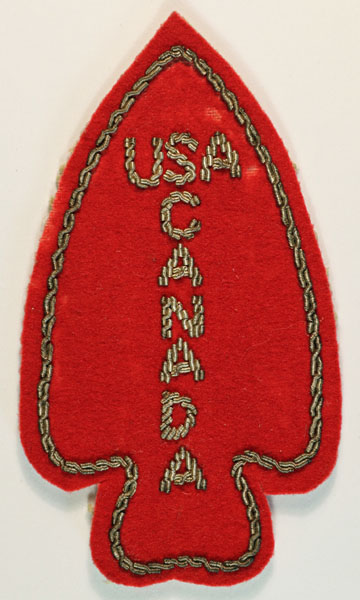 FIRST SPECIAL SERVICE FORCE (U.S.) WW2 Bullion Embroidered Formation ...