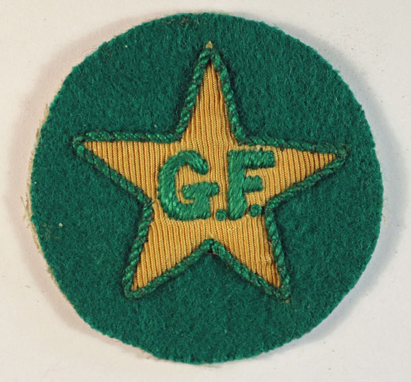 G.R.E.F. – GENERAL RESERVE ENGINEERING FORCE WW2 Indian Formation Sign ...