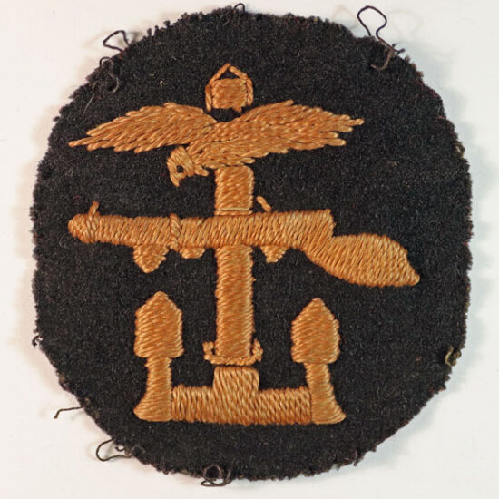 COMBINED OPERATIONS WW2 Embroidered Formation Sign Badge — Lot No. 4941 ...