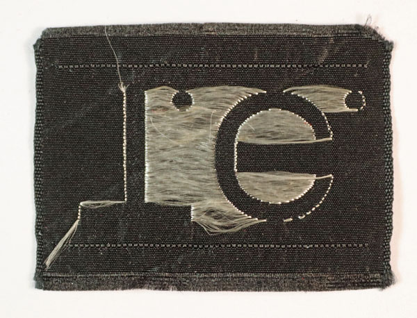 TC – TRAFFIC CONTROL COMPANIES WW2 Woven Formation Sign Badge – BROUGH ...