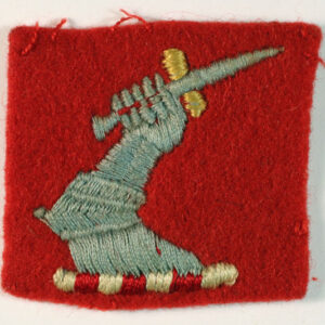 2nd ANTI-AIRCRAFT CORPS WW2 Embroidered Felt Formation Sign Badge — Lot ...