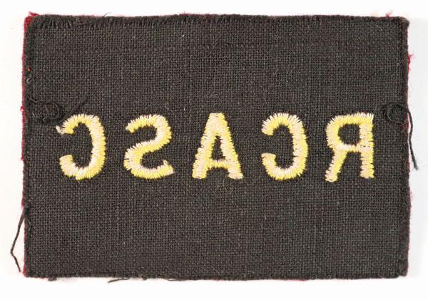 5th Canadian Armoured Division/R.C.A.S.C. WW2 Felt Formation Sign Badge ...