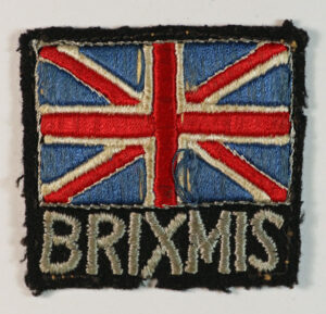 BRIXMIS Embroidered Formation Sign Badge — Lot No. 5092 – MILITARY ...