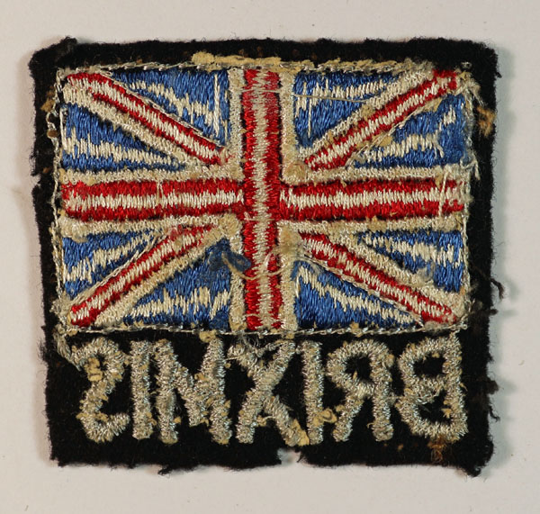 BRIXMIS Embroidered Formation Sign Badge — Lot No. 5092 – MILITARY ...