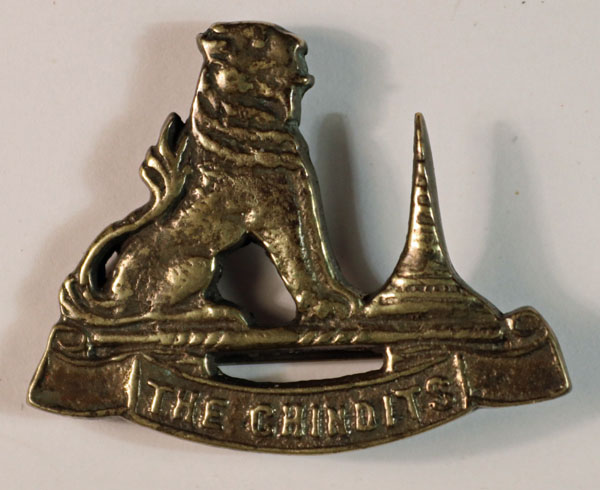 3rd Indian Division – CHINDITS WW2 Varient Silver Beret Badge – RARE ...