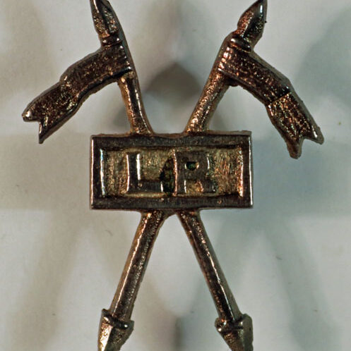 INDIAN LONG RANGE SQUADRON WW2 Officer’s Silver Cap Badge – RARE — Lot ...