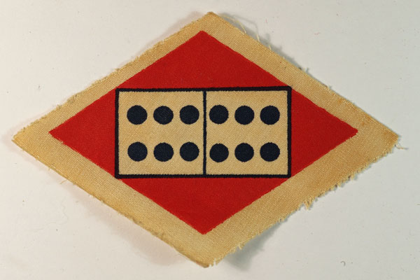 12th ANTI-AIRCRAFT Division WW2 Printed Formation Sign Badge — Lot No ...