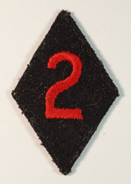 12th FIELD REGIMENT R.A. Serving with 3rd Division WW2 Embroidered ...