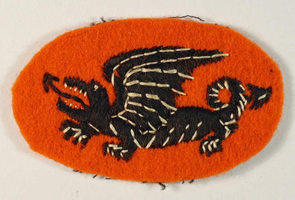 16th POLISH ARMOURED BRIGADE WW2 Embroidered Formation Sign Badge — Lot ...