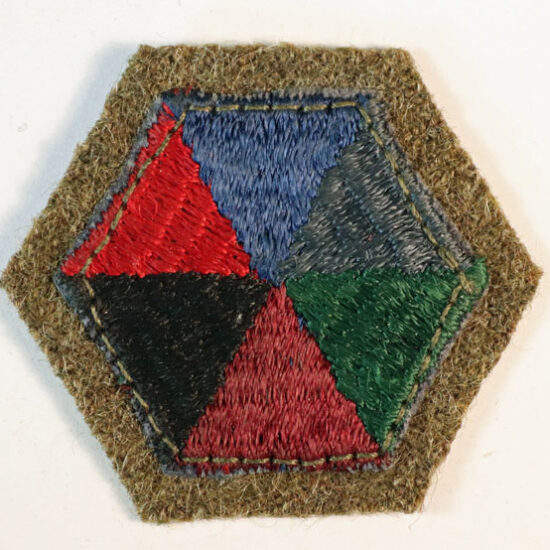 CANADIAN ARMY PACIFIC FORCE WW2 Embroidered Formation Sign Badge — Lot ...