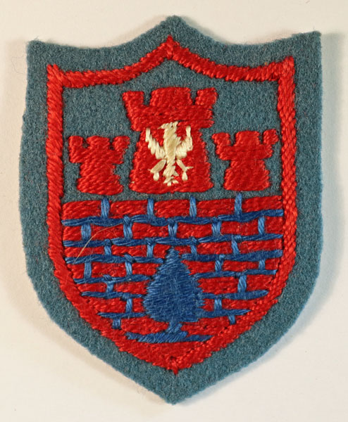 POLISH ADVANCE BASE ITALY WW2 Variant Italian Made Embroidered ...