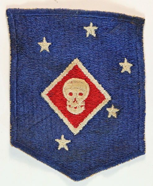 U.S. 1st MARINE AMPHIBIOUS CORPS – MARINE RAIDER WW2 Embroidered ...