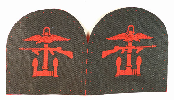 COMBINED OPERATIONS RN/RM WW2 Printed Formation Sign Badges – Facing ...