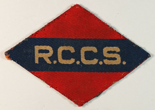 1st CANADIAN ARMY/RCCS WW2 Printed Formation Sign Badge – CALICO ...
