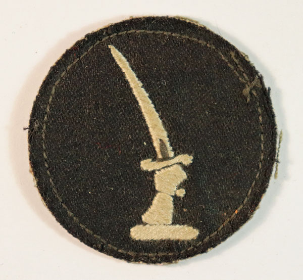 20th Indian Division WW2 Embroidered Formation Badge — Lot No. 5379 ...