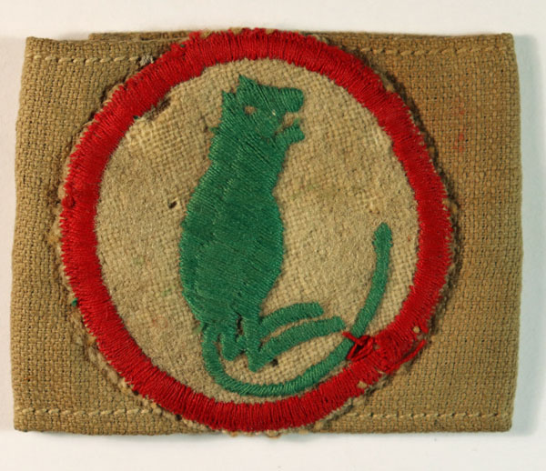 7th ARMOURED BRIGADE WW2 Embroidered Felt KD Slip-on Formation Sign ...