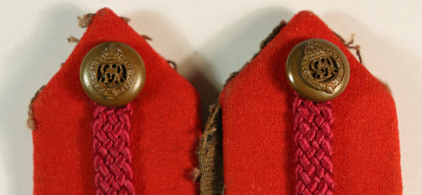 R.A.M.C. Staff Officer WW2 Gorget Patch Pair — Lot No. 5446 – MILITARY ...