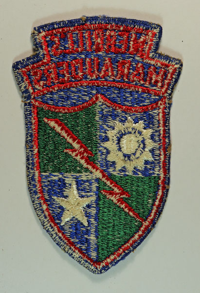 U.S.A. MERRILL’S MARAUDERS WW2 Embroidered Formation Sign Badge U.S ...