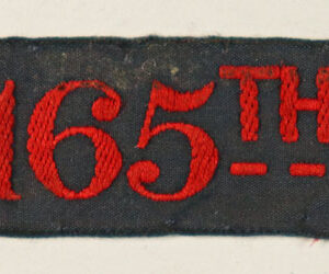 165th FIELD REGIMENT WW2 Embroidered Formation Sign Badge – SCARCE ...