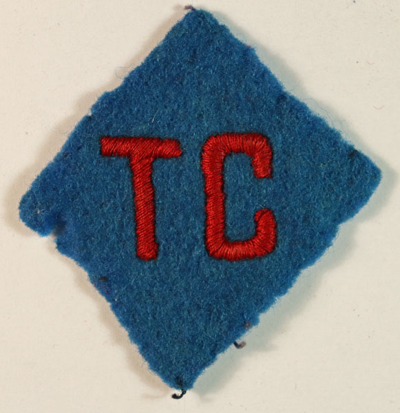 TC – TRAFFIC CONTROL COMPANIES WW2 Embroidered Formation Sign Badge ...