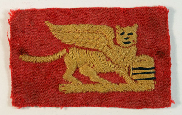 24th INDIAN INFANTRY BRIGADE WW2 Embroidered Formation Sign Badge — Lot ...