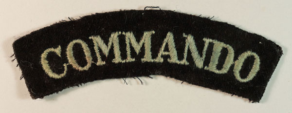 Free French COMMANDO WW2 Embroidered Shoulder Title Badge (Serifs ...