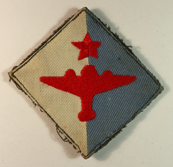 INDIAN AIR FORMATION SIGNALS WW2 Embroidered Cloth Formation Sign Badge ...