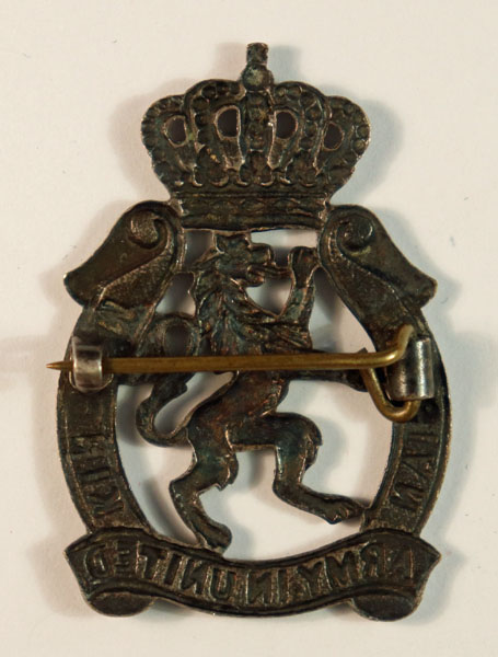 BELGIAN ARMY IN UNITED KINGDOM WW2 Metal Cap Badge — Lot No. 5702/SFB42 ...