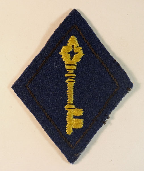 FORTRESS ENGINEERS, GIBRALTAR Embroidered Formation Sign Badge — Lot No ...