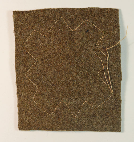 670th LAA REGIMENT (TYNESIDE SCOTTISH) Tartan Cloth Formation Sign ...