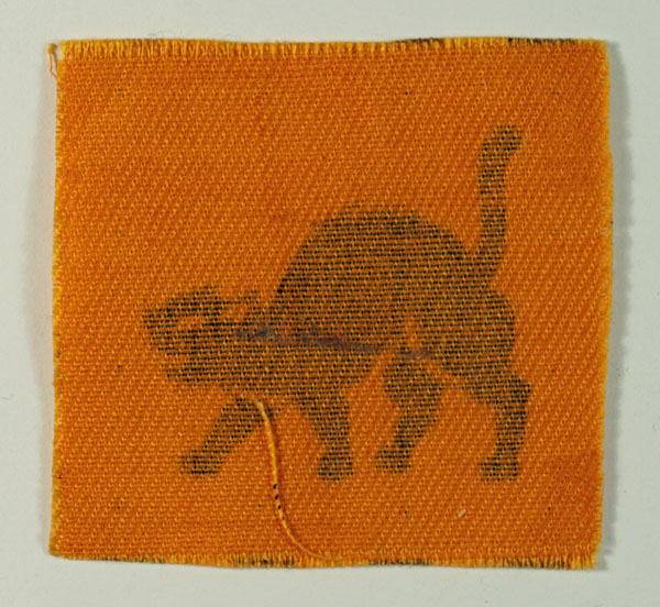 9th CORPS – IX CORPS WW2 Printed Formation Sign Badge – CALICO PRINTERS — Lot No. 6022 ...