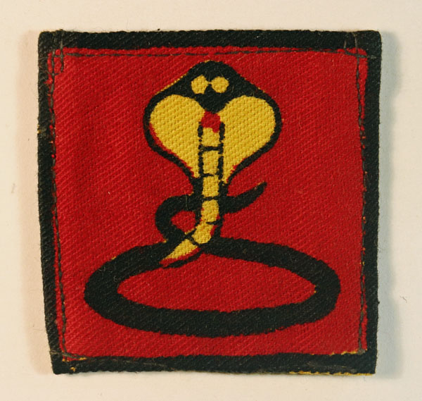 NAGPUR DISTRICT WW2 Printed Cloth Formation Sign Badge — Lot No. 5946 ...