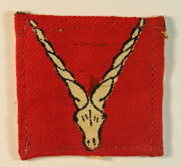 BALUCHISTAN DISTRICT WW2 Indian Printed Formation Sign Badge — Lot No ...