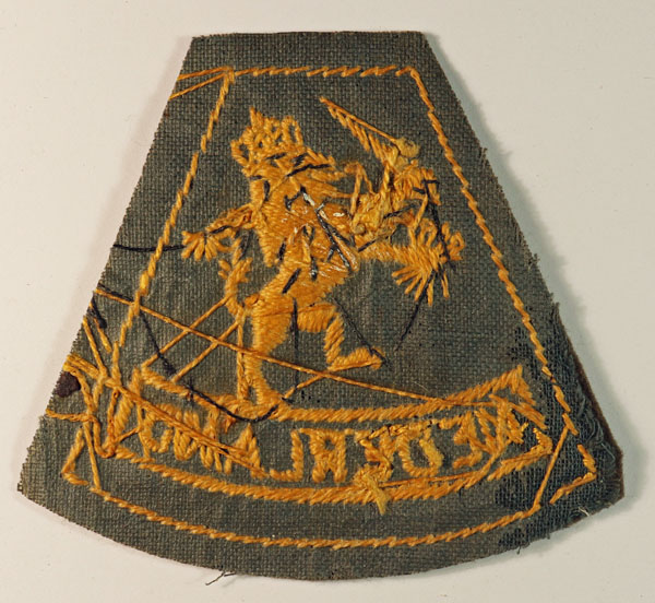 NEDERLAND – DUTCH FREE FORCES WW2 Embroidered Formation Sign Arm Badge ...